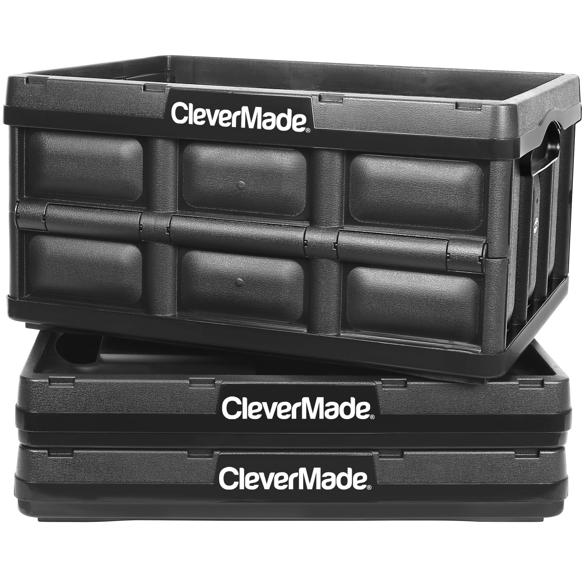 CleverMade Collapsible Storage Bin (100% Recycled), 32L (8 Gal ...