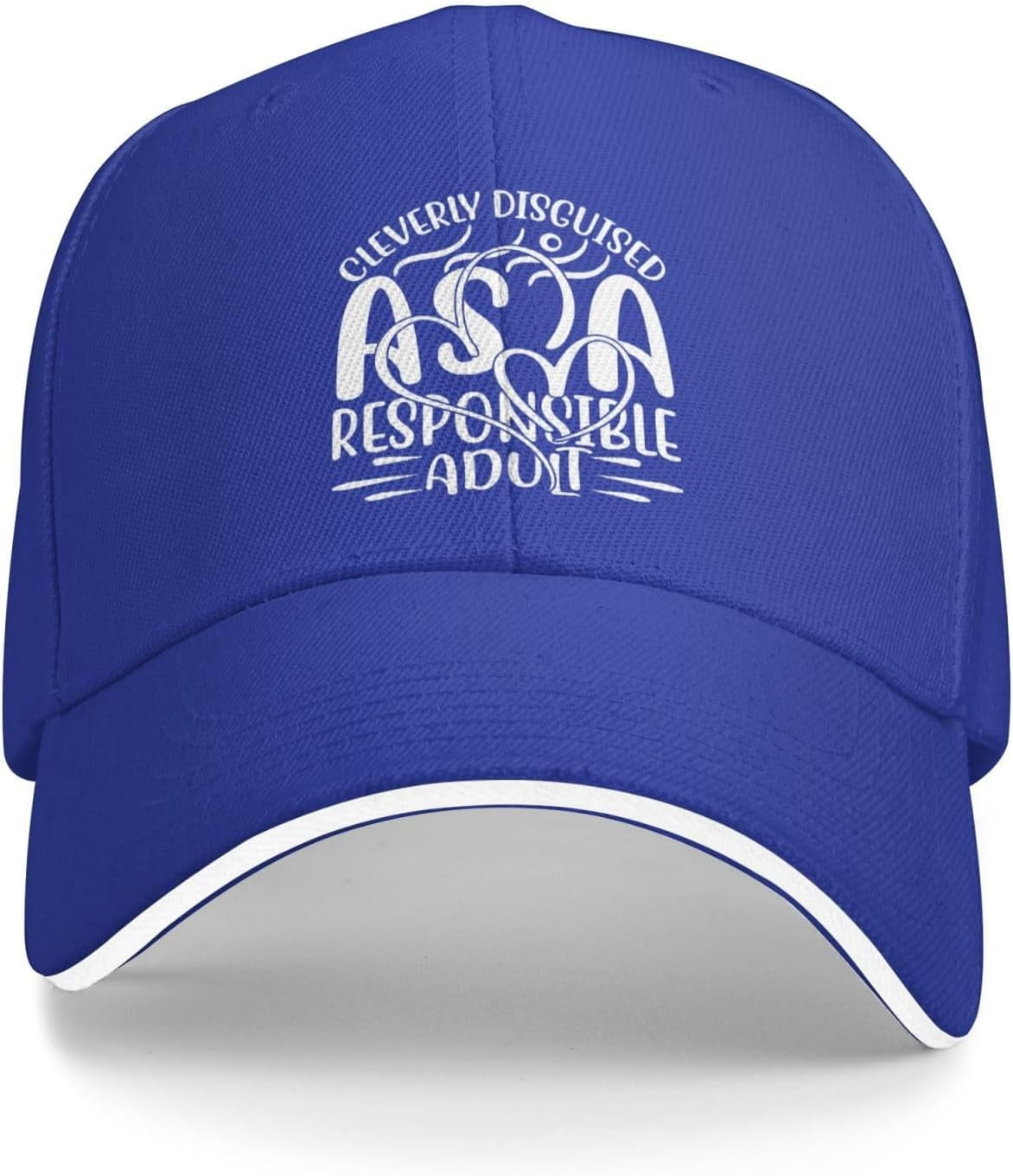 Cleverly Disguised As A Responsible Adult Cap for Men Baseball Cap with ...