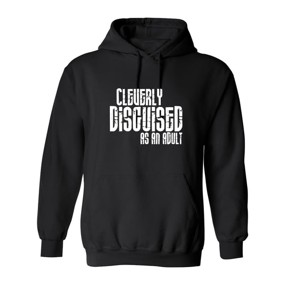 Cleverly Disguised As An Adult Graphic Tee TShirt Gift - Walmart.com