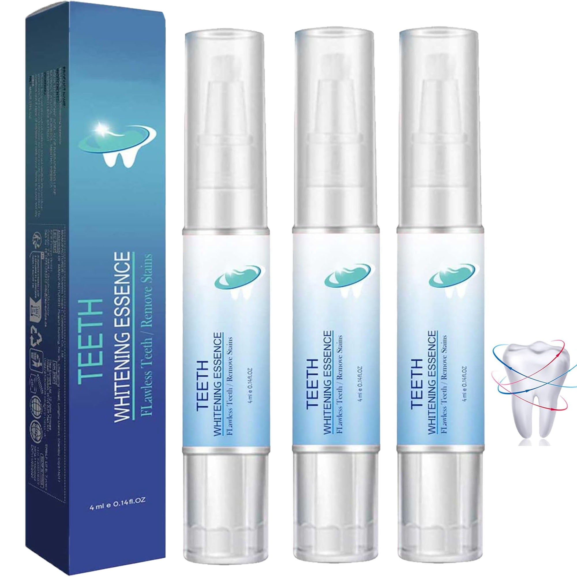 Clevermart Teeth Whitening Essence Pen, Teeth Whitening Gel Pen, Teeth ...