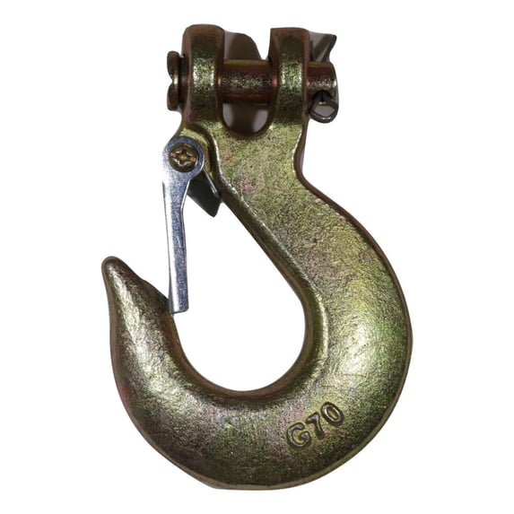 Grade 70 Clevis Slip Hook 5/16" with Latch - Chain Hardware with High ...