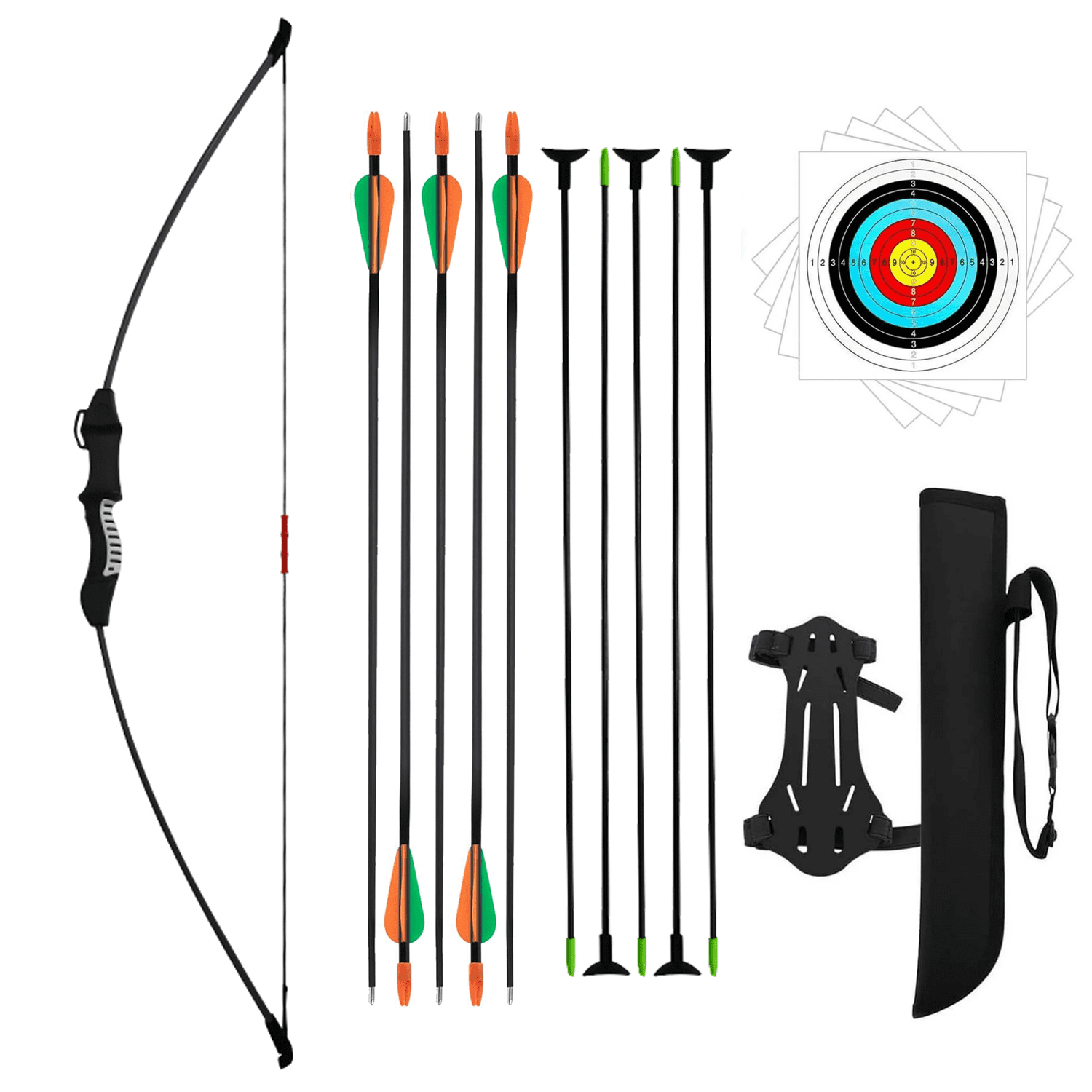 Clianle Bow and Arrows Set for Youth Beginner Archery ，Teens Recurve ...