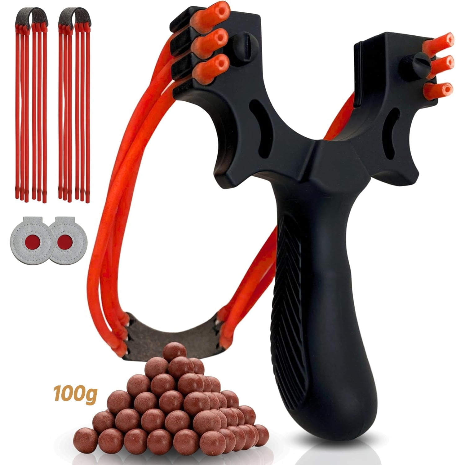 Clianle Lightweight and Powerful Adult Slingshot, Black Hunting and ...