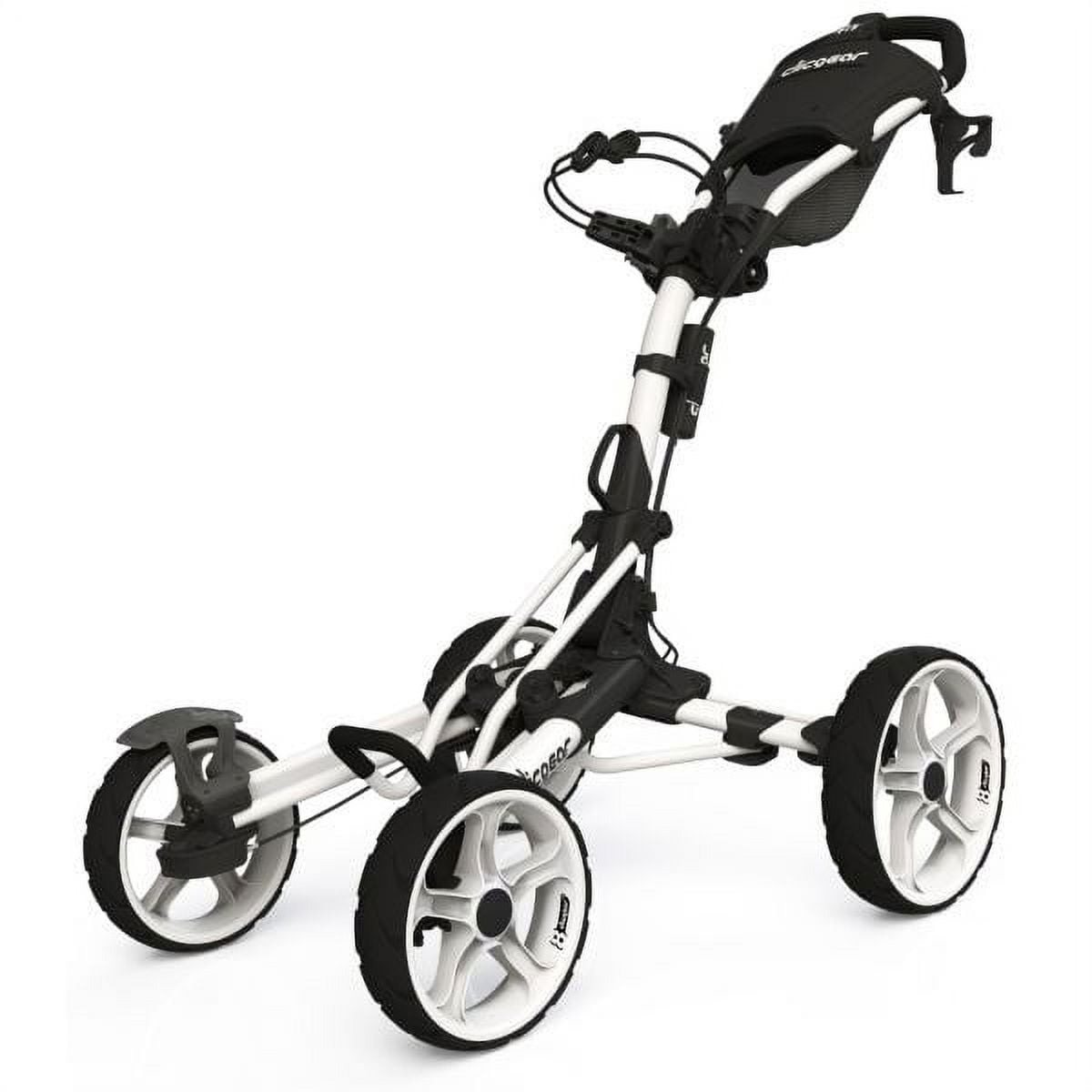 Clicgear Model 8+ | 4-Wheel Golf Push Cart (White) - Walmart.com