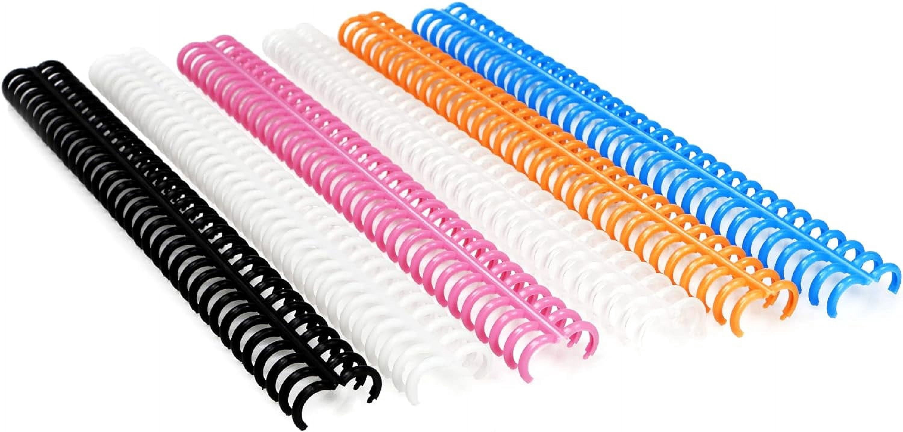 Click Binding Spines, 34-Hole Ring for A4 and U.S. Letter Size Paper ...