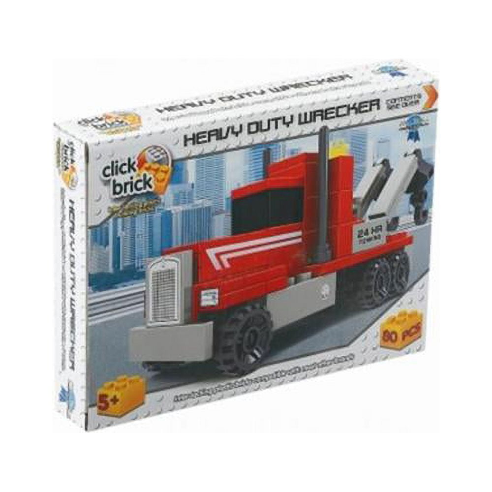 Click Bricks Heavy Duty Wrecker-80 Pc Se - Walmart.com