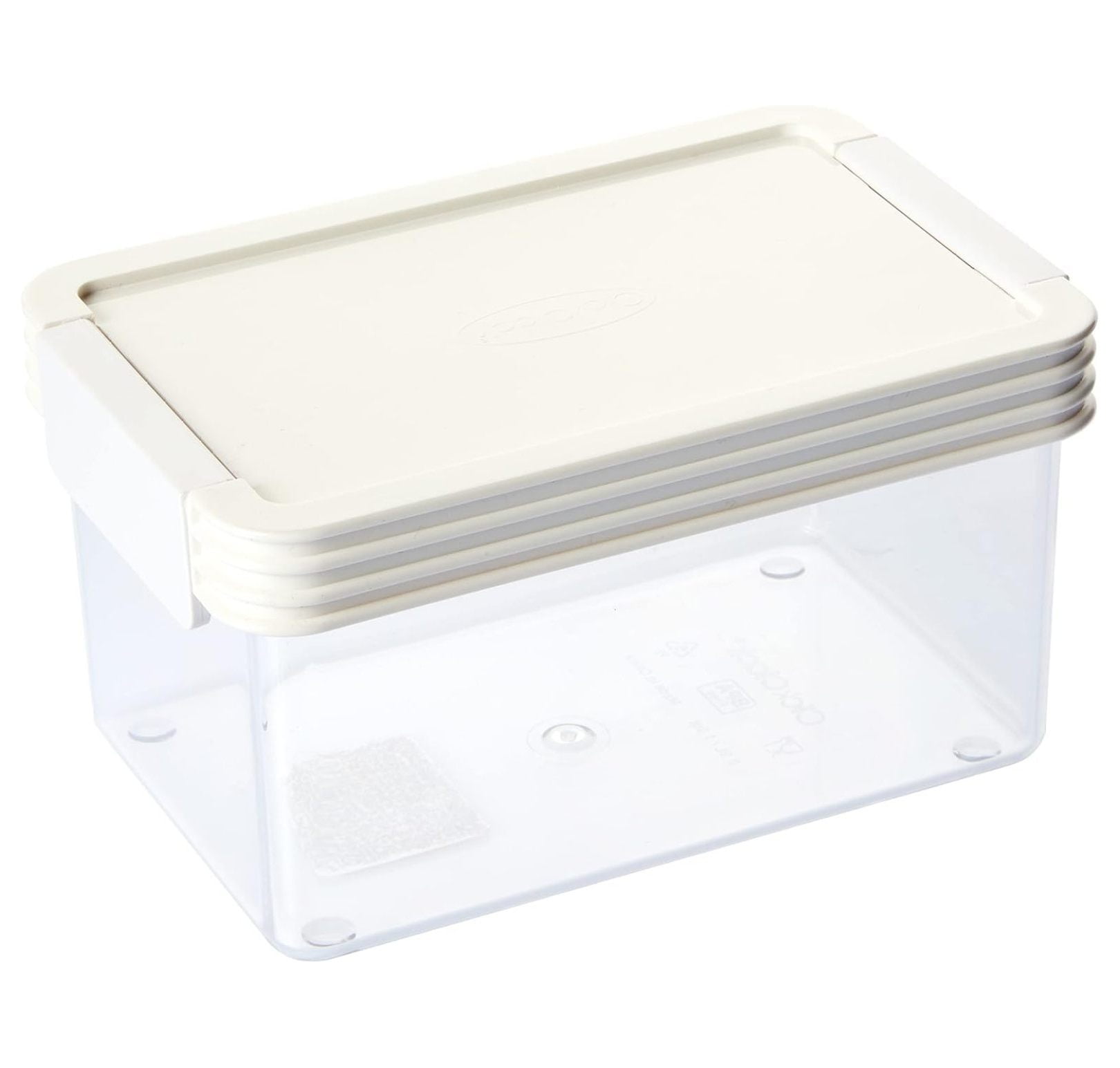 Click Clack Basics Storage Containers, 1 Quart Airtight Container, White Lid - Walmart.com