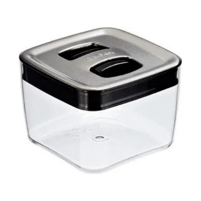 Click Clack Cube Food Storage Container with Stainless Steel Lid, 1 ...