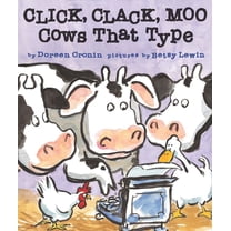 Click, Clack, Moo: Cows That Type (Hardcover) - Walmart.com