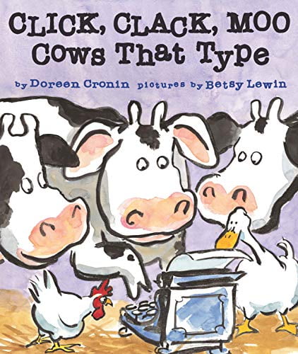 Pre-Owned Click, Clack, Moo: Cows That Type (Board book) 1442408898 ...