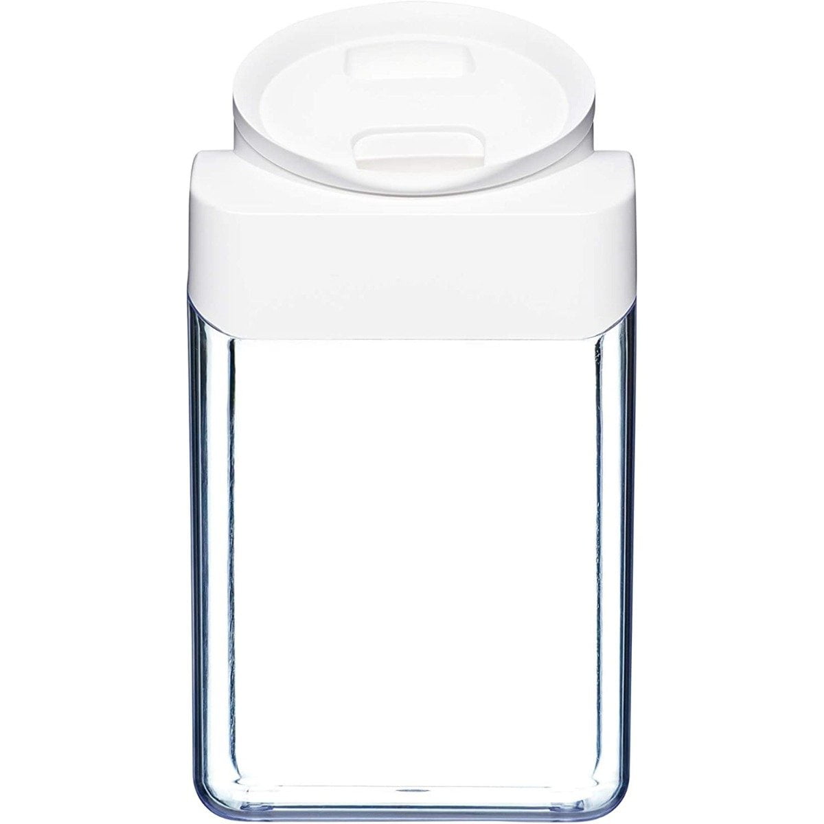 Click Clack Store-All Stacking Food Container with White Lid, 4.2 Quart ...