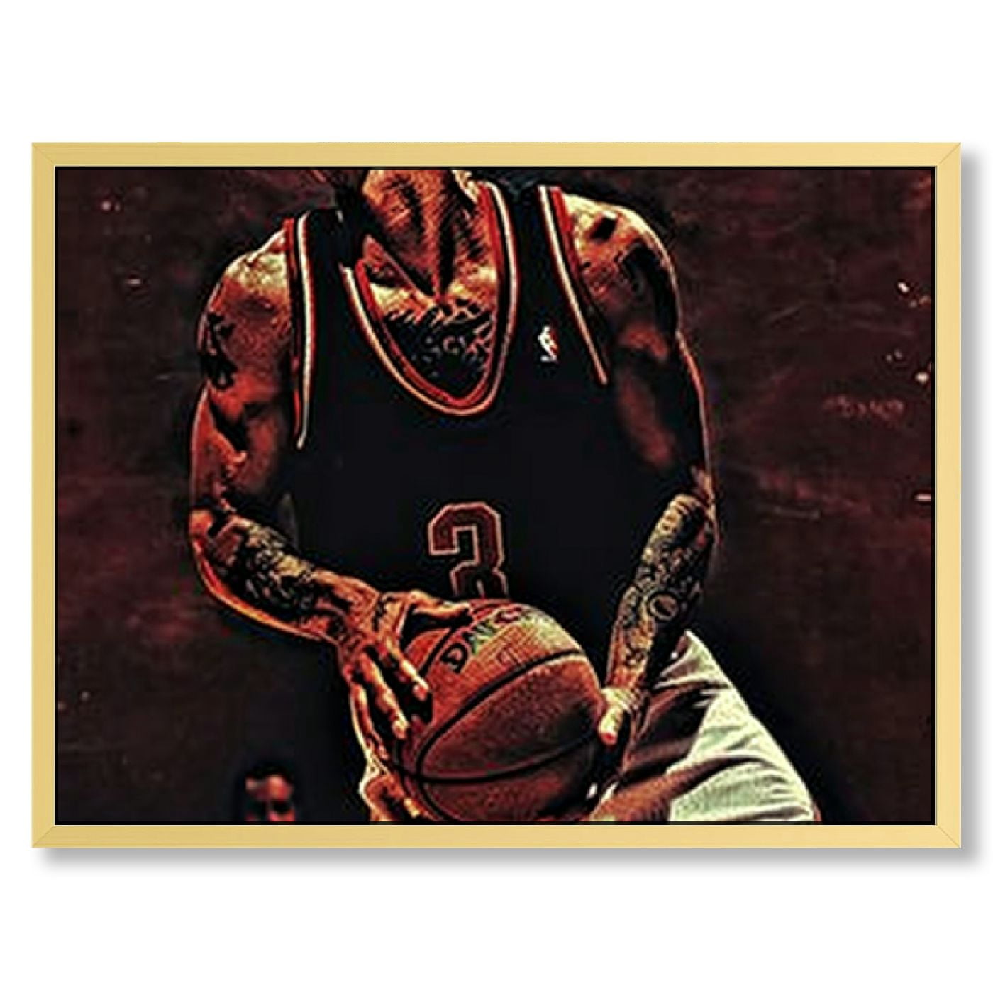 Click Image to Open expanded View Derrick Rose Poster Silk Wall Prin ...
