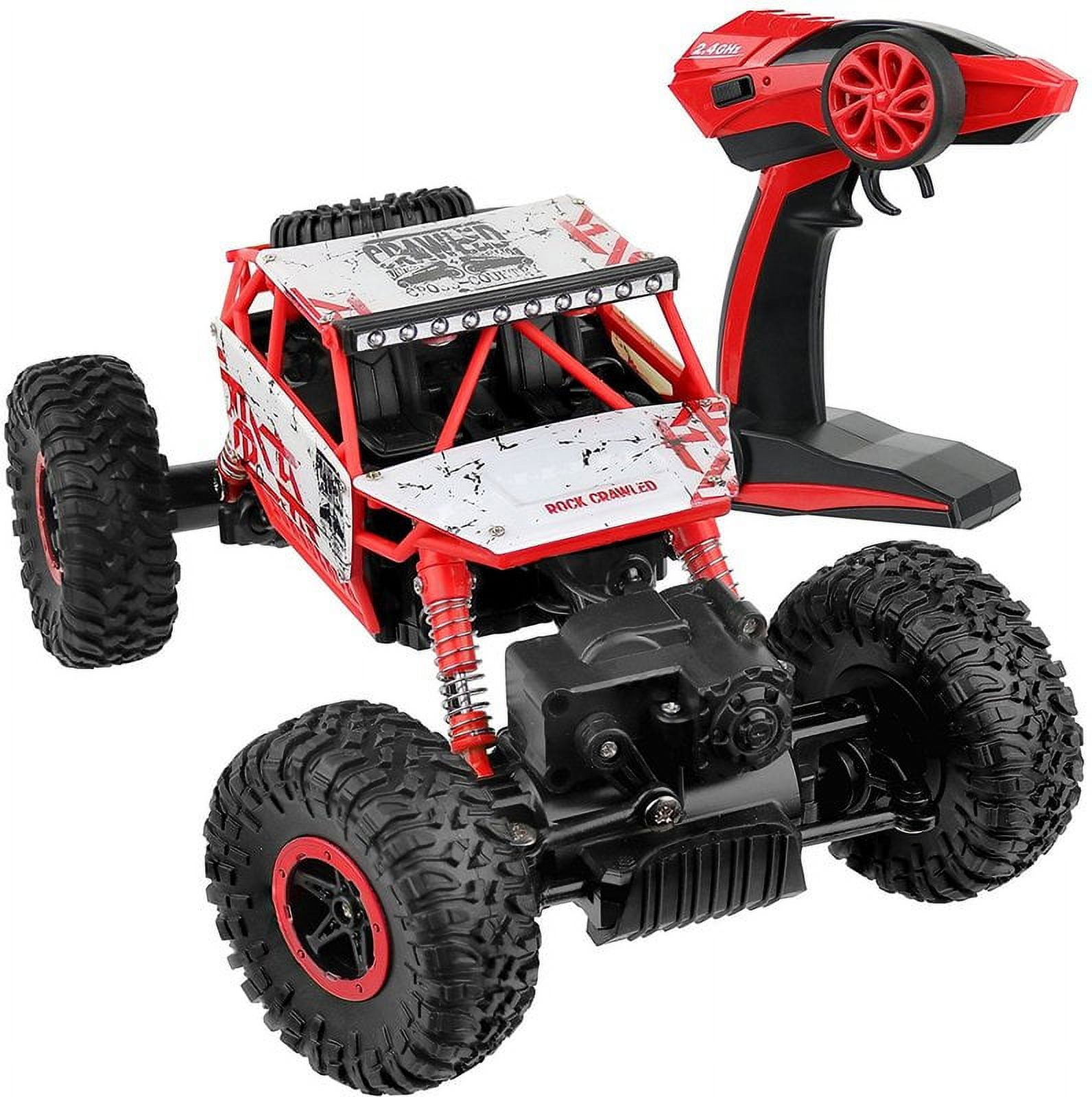 Click N’ Play Remote Control Car 4WD Off Road Rock Crawler Vehicle 2.4 ...