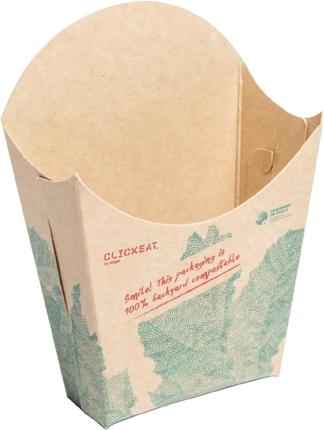 Clickeat CAPA321365 Nalca Pocket Holder (25 Pcs); Perfect for Fries ...