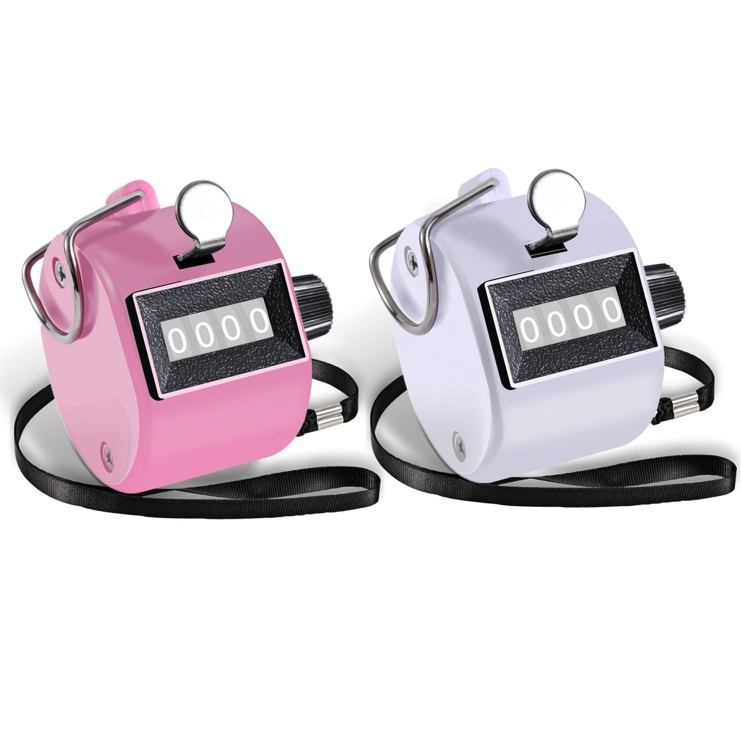 Clicker Counter Handheld Tally Counter 4-Digit Number Counter, 2 Pack ...