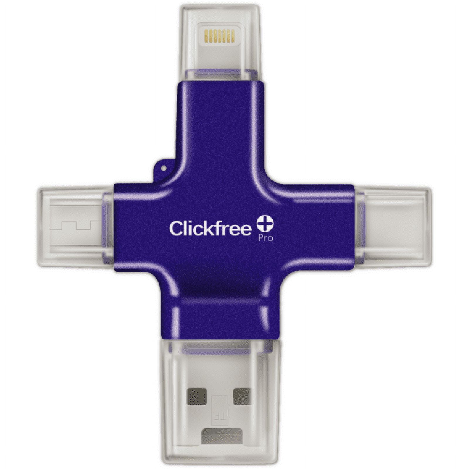 Clickfree™ PRO USB 3.0 MFi-Certified Photo and Video Saver for iPhone ...