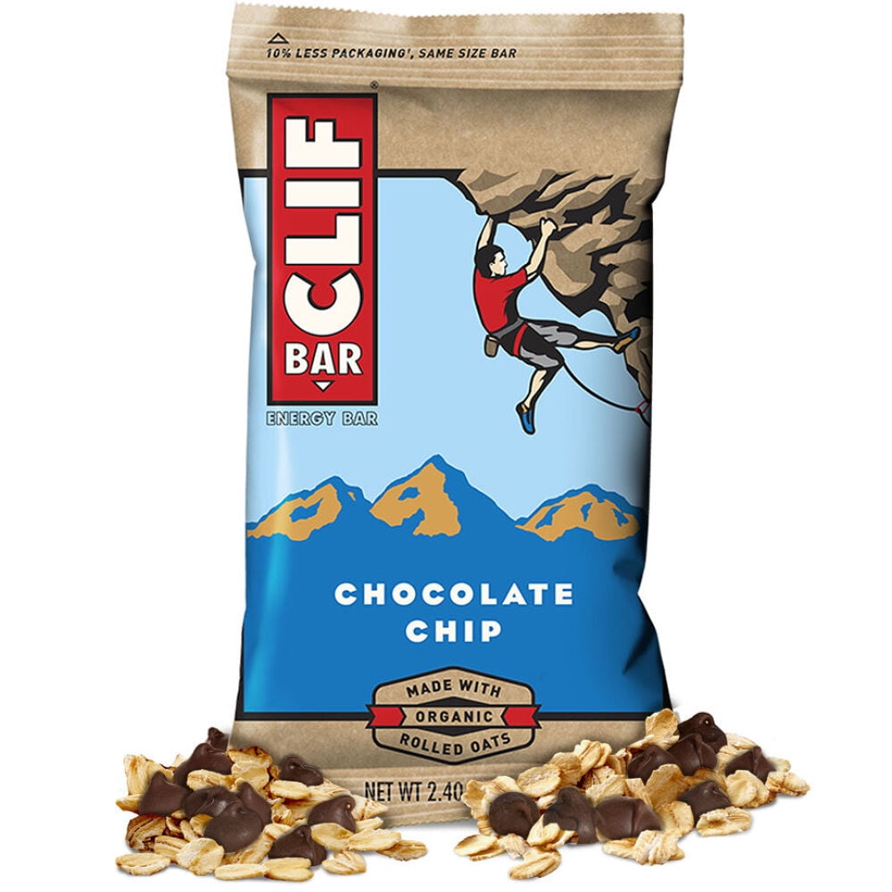 Clif Bar Chocolate Chip (Pack of 36) - Walmart.com