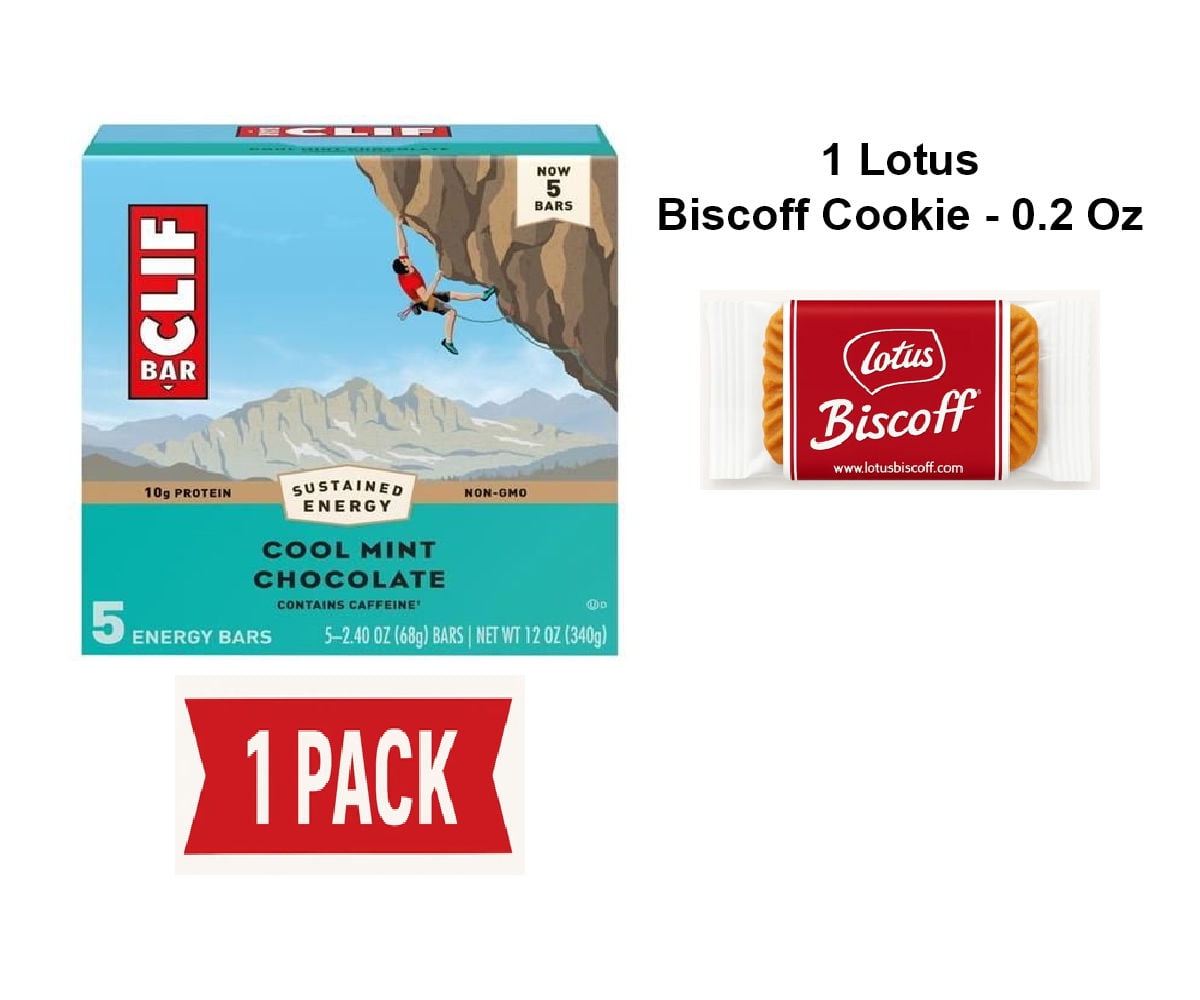 Clif Bar - Cool Mint Chocolate With Caffeine - Made With Organic Oats ...
