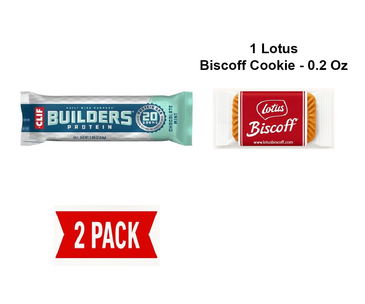 Clif Builders Protein Bar- Chocolate Mint Flavor - 20G Plant Based ...