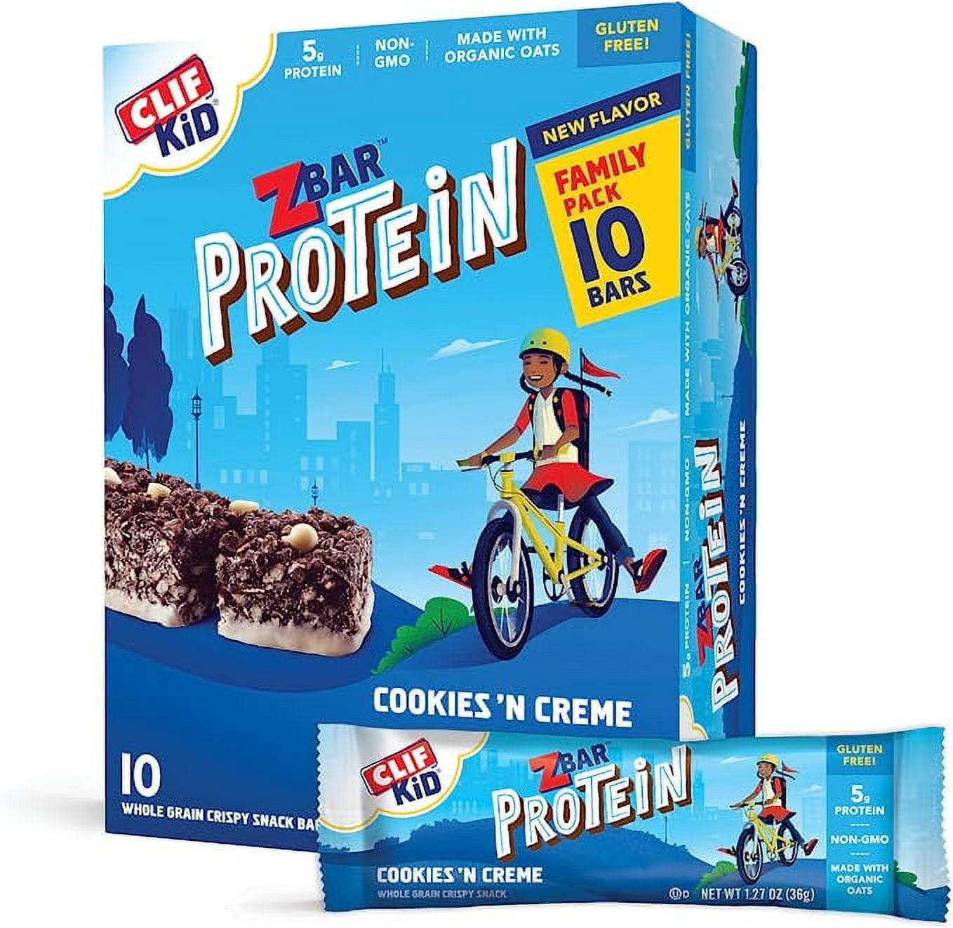 Clif Kid Zbar - Zbar Protein Cky/crm 5ct - Case Of 6-5/1.27oz - Walmart.com