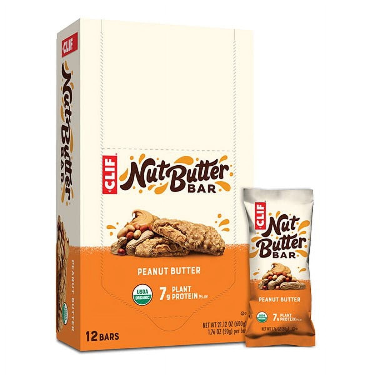 Clif Organic Nut Butter Filled Bar, Chocolate & Peanut Butter, 1.76 oz ...