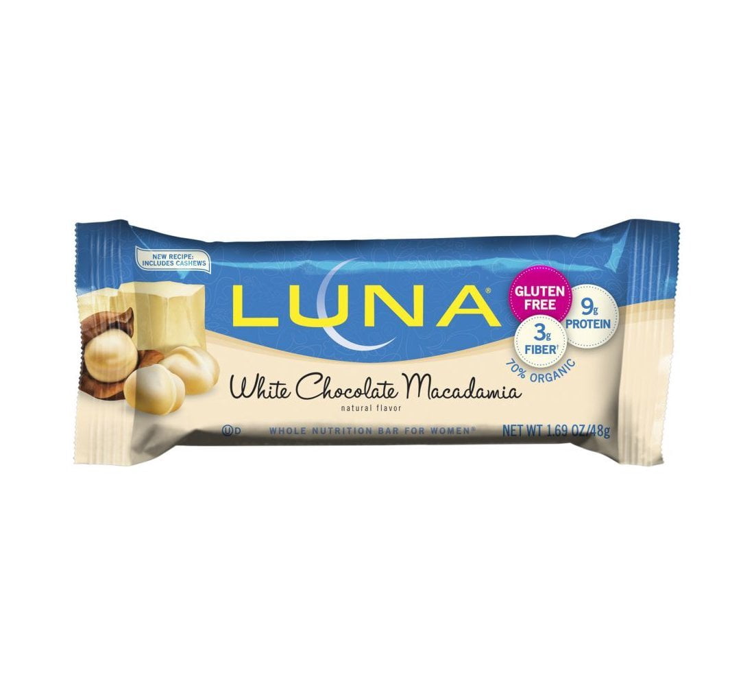 Cliff Bar Luna Bar, Og, Bluebry Bliss, 1.69-Ounce (Pack Of 15 ...
