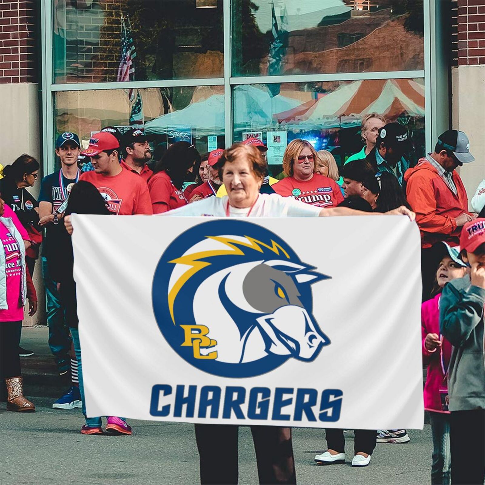 Cliff University Logo Banner Breeze Flag Double sided Outdoor Flags ...