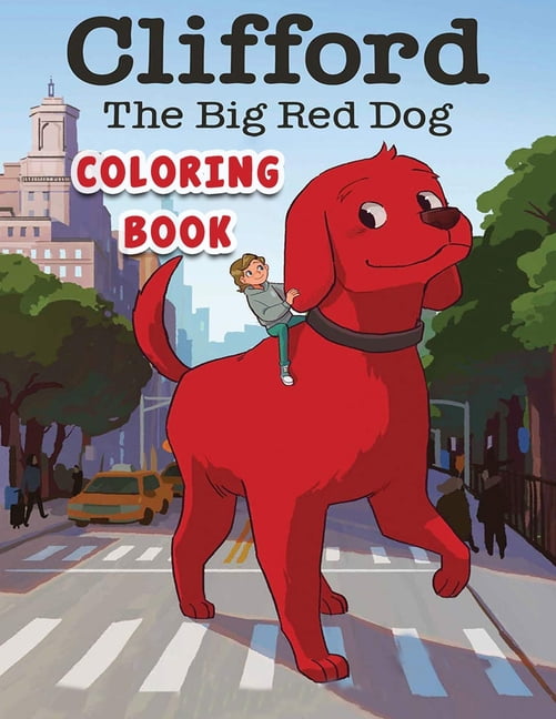 Cliffort Red Dog Coloring Pages