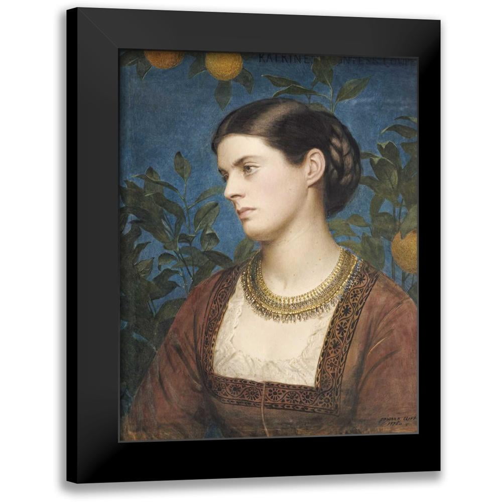 Clifford, Edward 12x14 Black Modern Framed Museum Art Print Titled ...