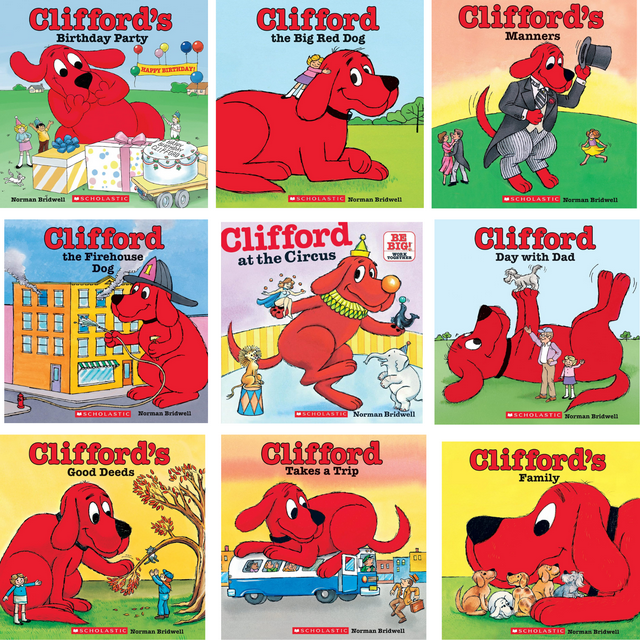 Clifford The Big Red Dog Classic Storybook Birthday Set : Clifford's ...