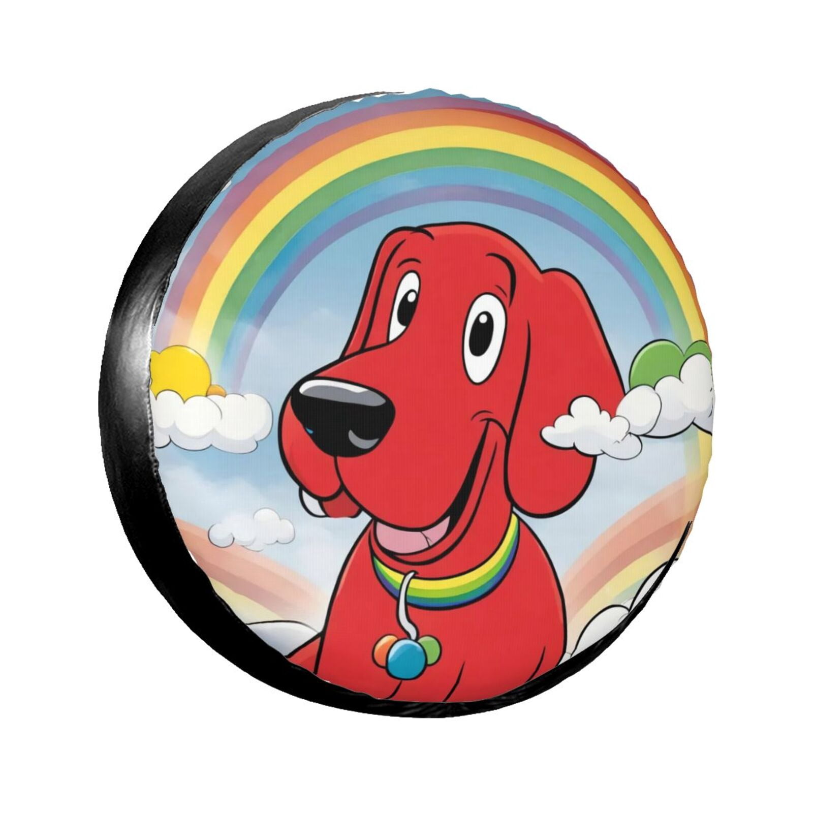 Clifford The Big Red Dog Spare Tire Cover, Weatherproof Dust-Proof ...