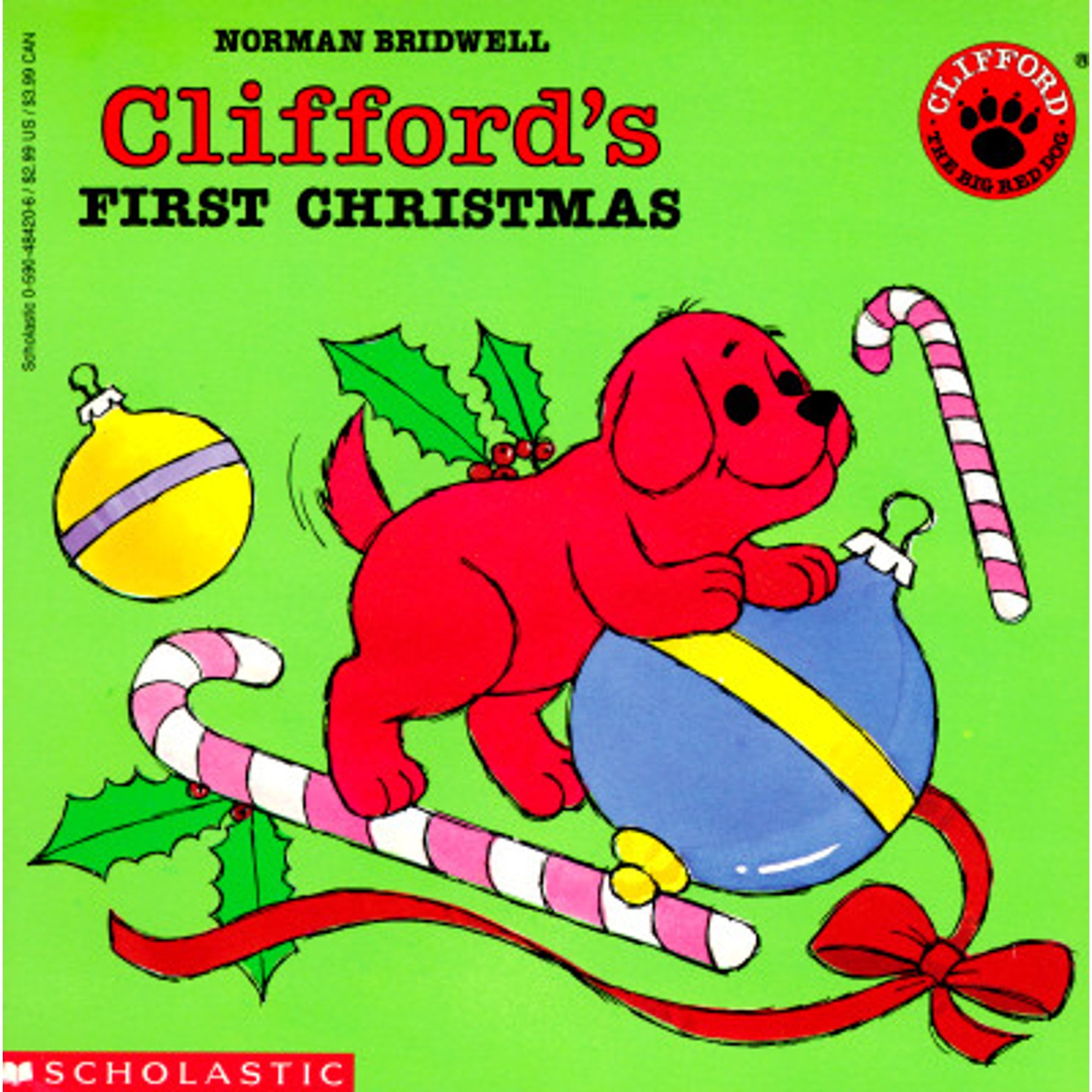 Clifford's First Christmas (Paperback) by Norman Bridwell - Walmart.com