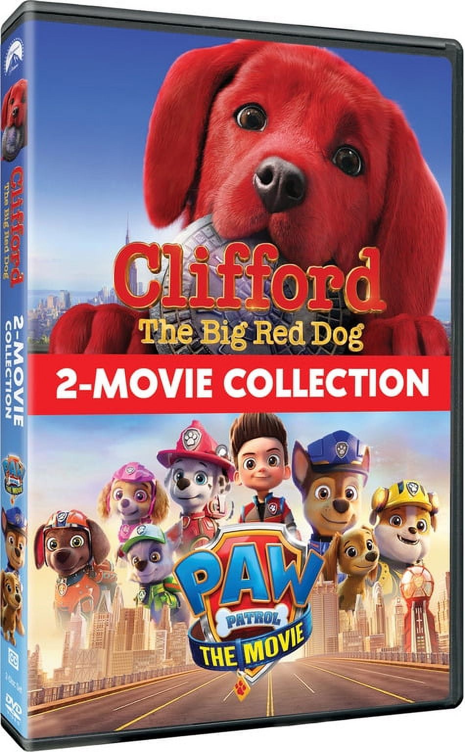 Paramount Home Video Clifford the Big Red Dog Paw Patrol 2-Movie ...