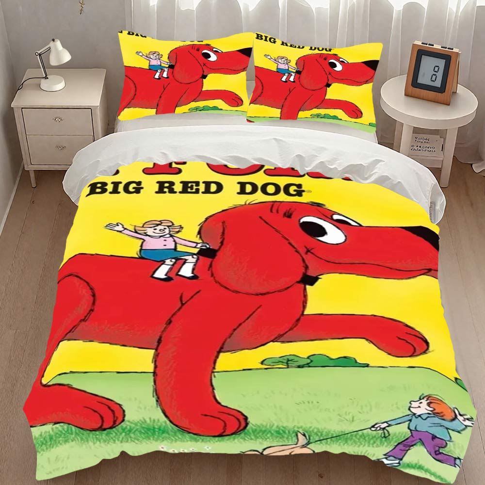 Clifford the Big Red Dog Toddler Bedding Set Christmas for Child Sheet ...
