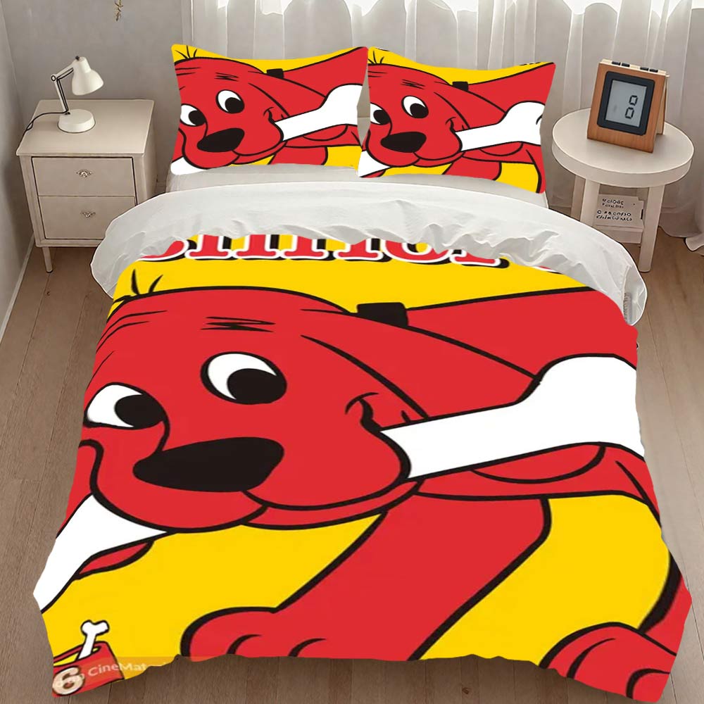 Clifford the Big Red Dog Toddler Bedding Set Gifts Comforter Girls Boys ...