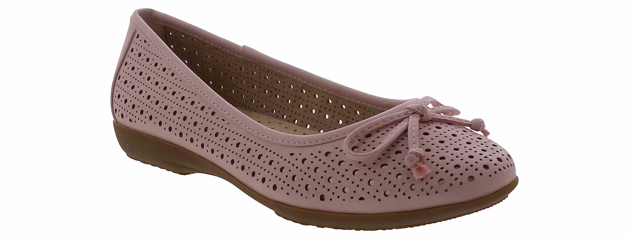Cliffs By White Mountain Cheryl Flat Casual Shoe Pink - Walmart.com