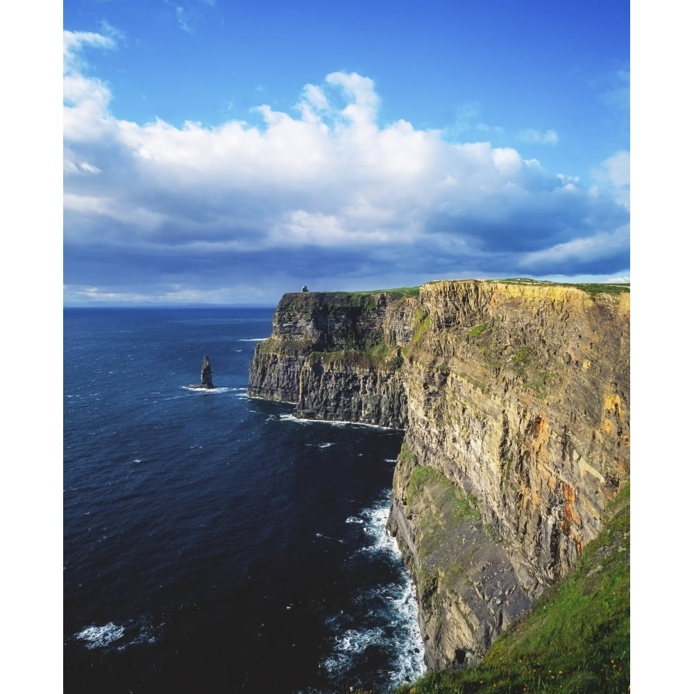Cliffs Of Moher County Clare Ireland; Coastal Cliff And Seascape by The ...