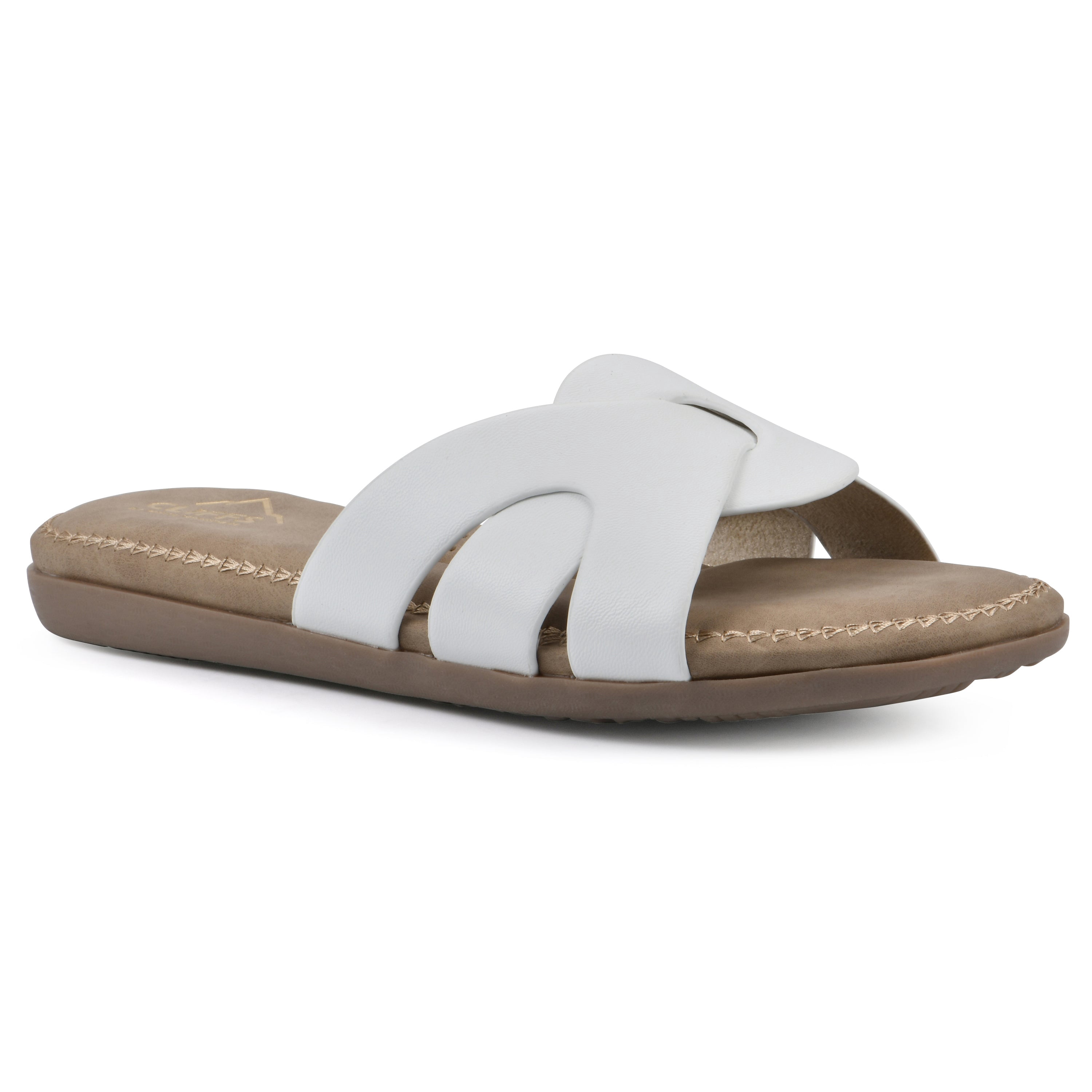 Cliffs by White Mountain Women's Fortunate Slide Sandal - Walmart.com
