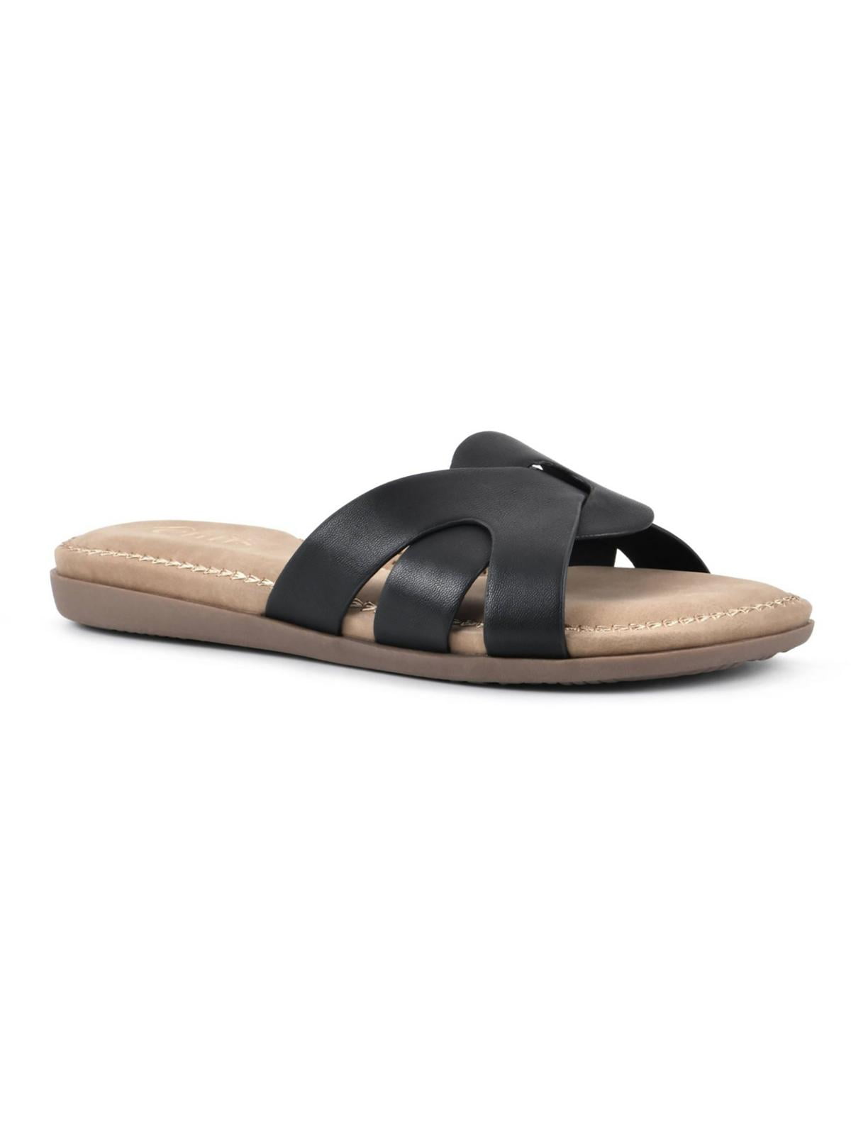 Cliffs by White Mountain Women's Fortunate Slide Sandal - Walmart.com