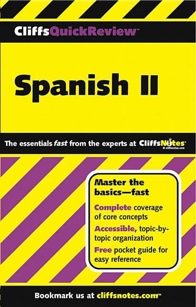 CliffsQuickReview Spanish II (Paperback) by Jill Rodriguez - Walmart.com