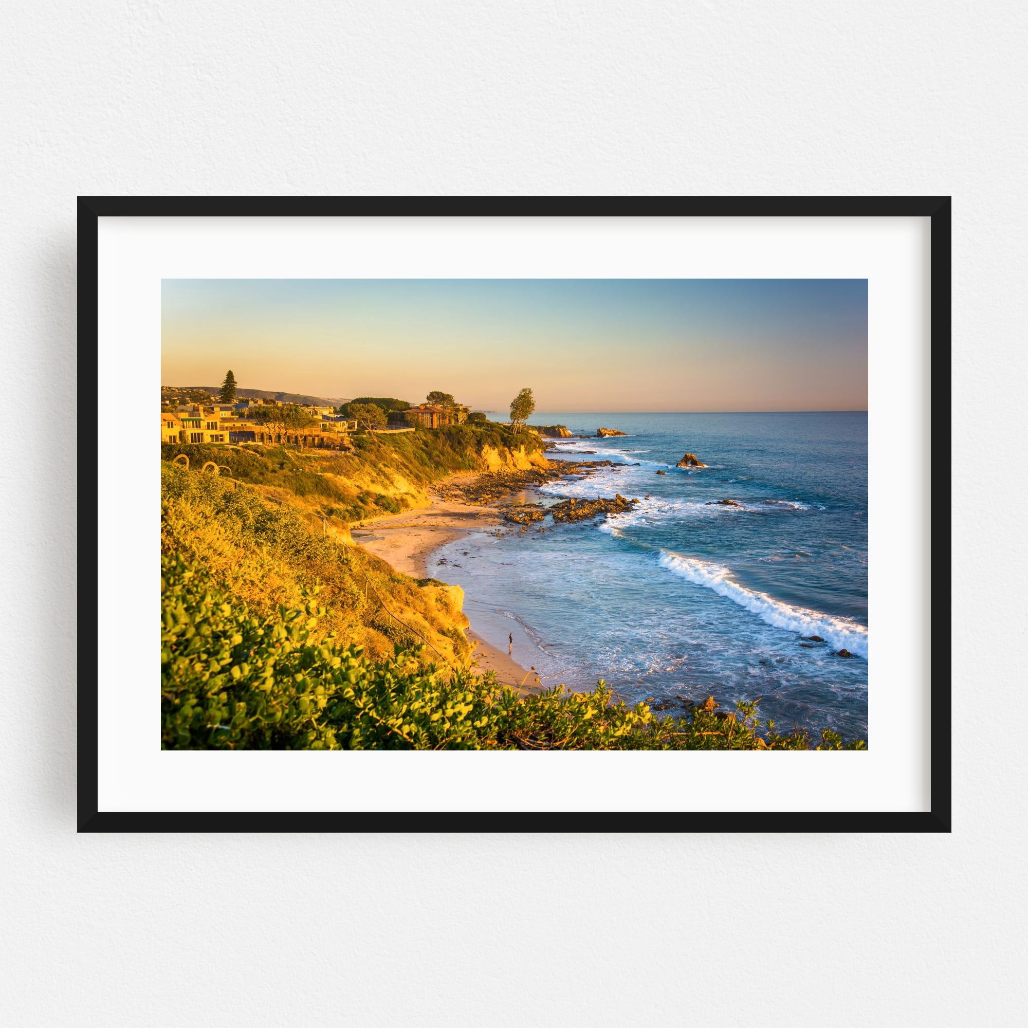 Cliffside at Sunset - Corona del Mar California Photography Coastal ...
