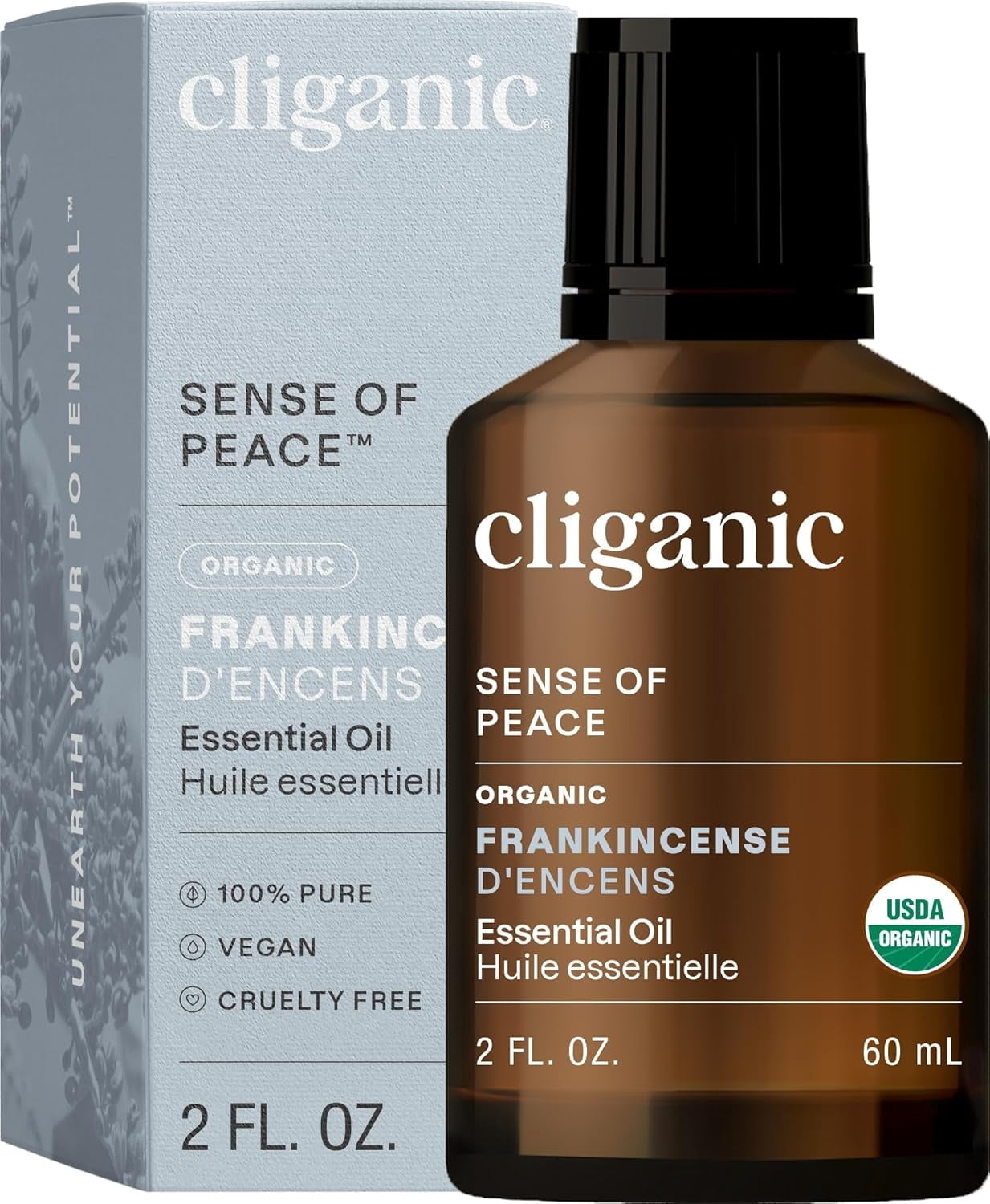 Cliganic Organic Frankincense Essential Oil - 100% Pure Natural for ...