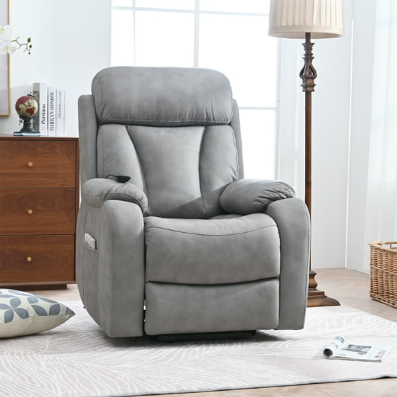 Clihome Electric Power Lift Recliner Chair for Elderly, Fabric Recliner ...