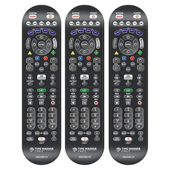 Clikr-5 Time Warner Cable Remote UR5U-8780L (3 Pack) - Walmart.com