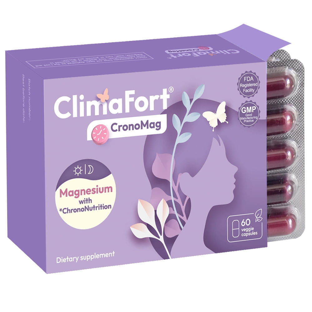 ClimaFort® CronoMag | Magnesium for Women in Menopause | 5 Salts ...