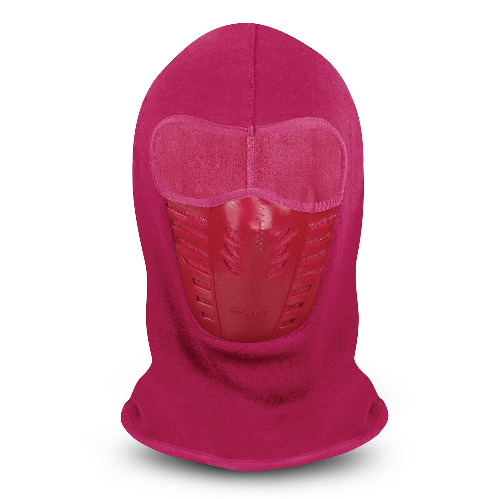 ClimaZero Adult Pink Micro Fleece Air Flow Face Mask Ski Mask Neck ...