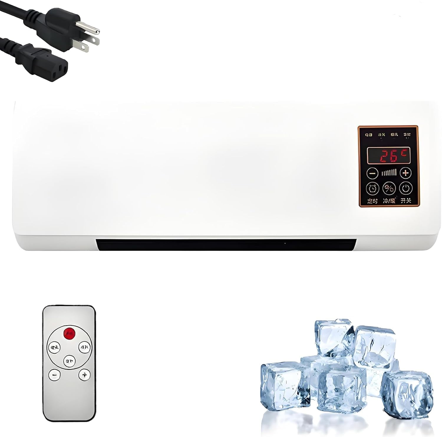 Climafy Air Conditioner, Climafy Wall Mount Air Conditioner - 2 in 1 ...