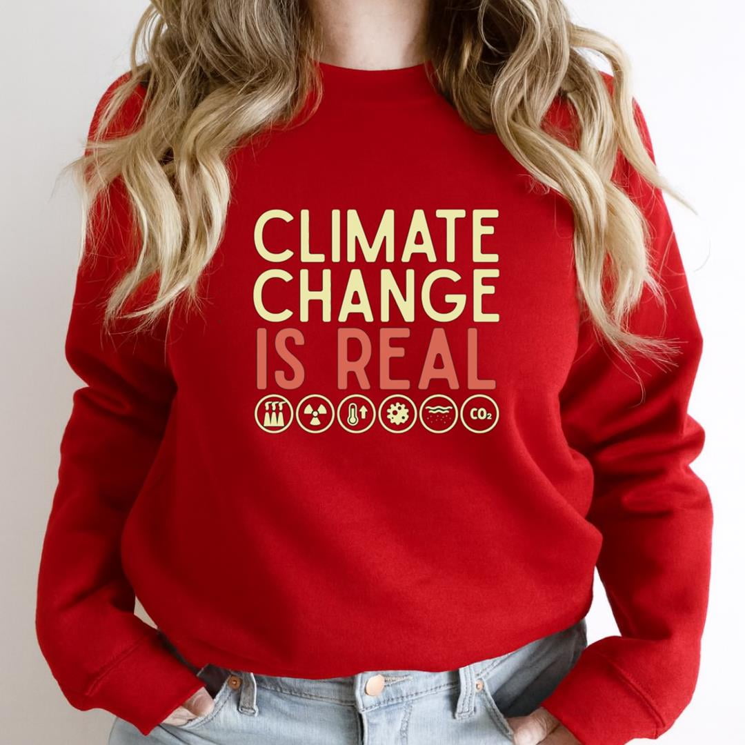 Climate Change Is Real Funny Global Warming Awareness Vintage Retro ...
