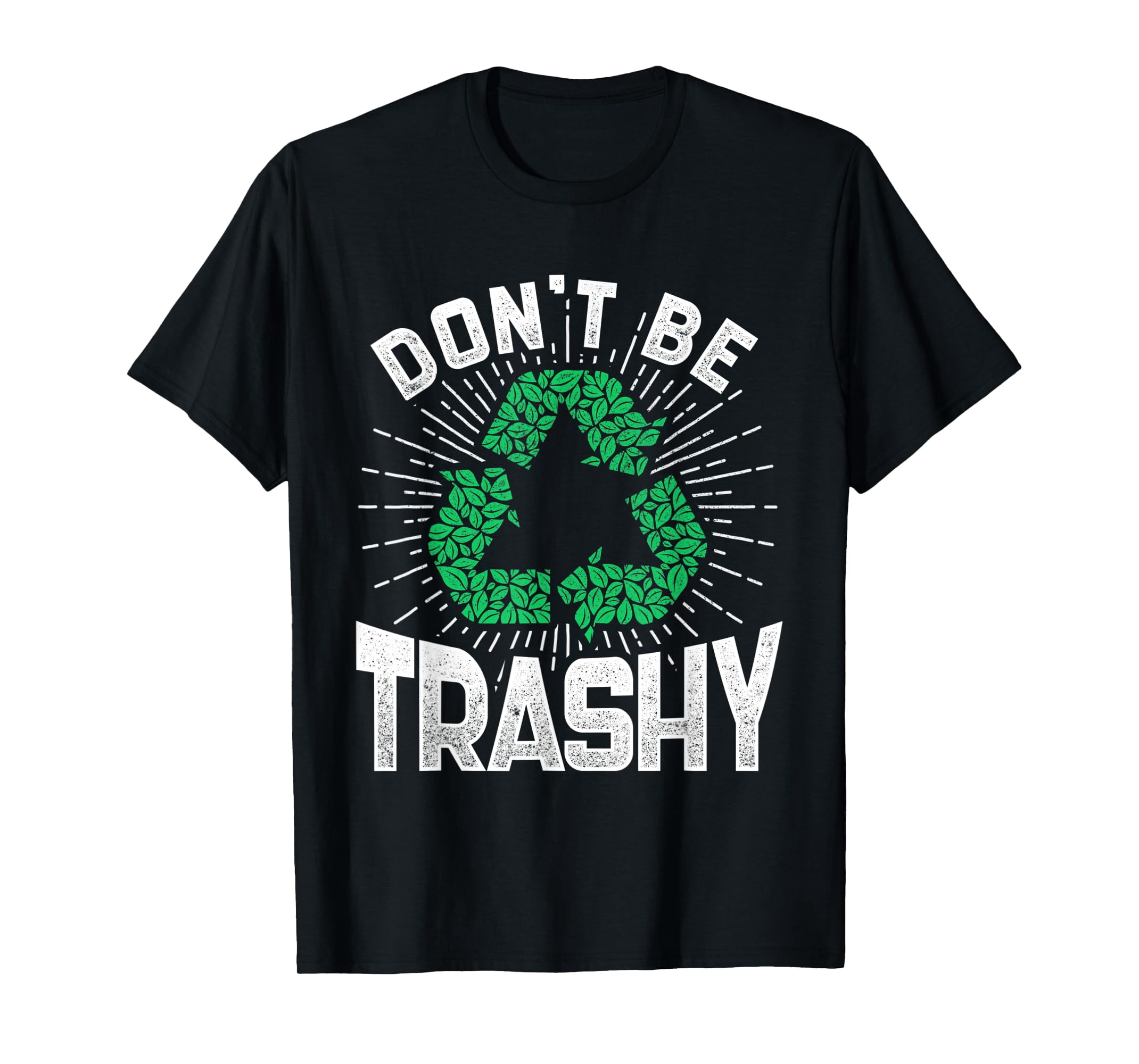 Climate Change Recycling Zero Waste Management Go Green T-Shirt ...