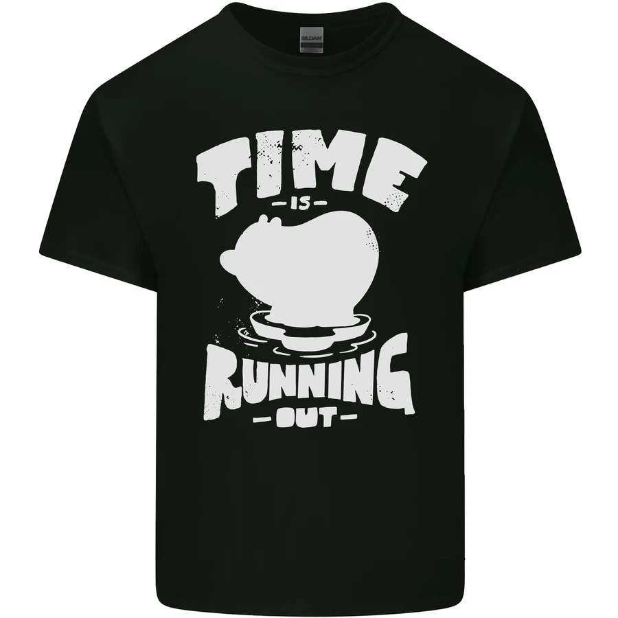 Climate Change Time Running Out Environmental Awareness Graphic Shirt ...
